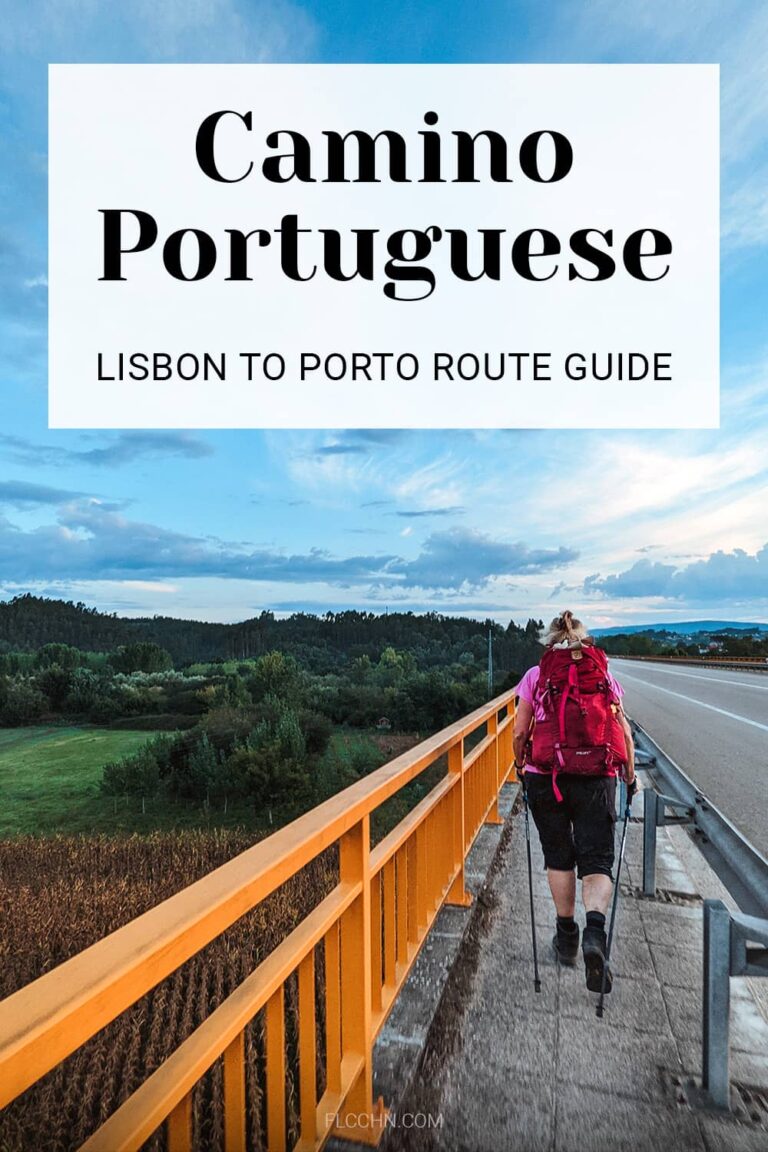 Camino Portuguese Lisbon to Porto Route Guide, Stages, Map